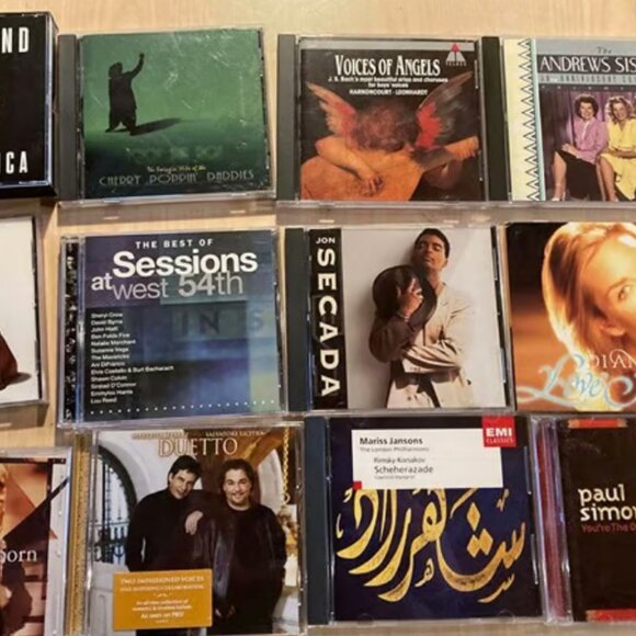 Columbia | Media | Lot Of Music Cds Various Artists And Music Types All ...